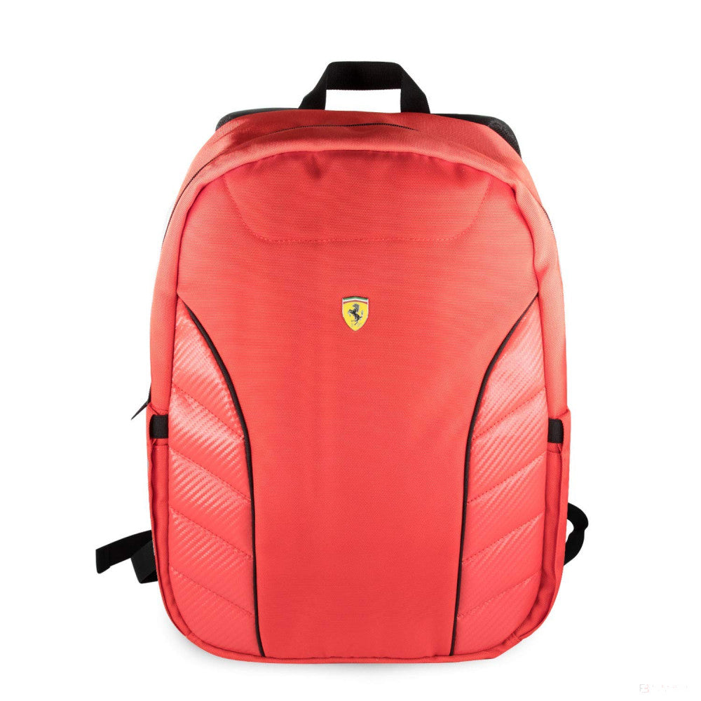2019, 40x30x10 cm, Rot, Ferrari Scudetto Carbon Rucksack – FansBRANDS®